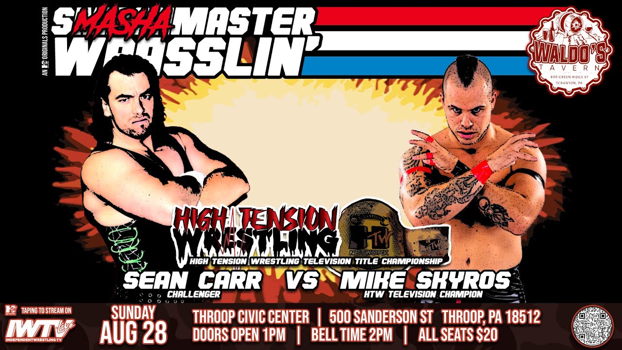 SM2: Sean Carr vs Mike Skyros (HTW TV Championship) - YouTube