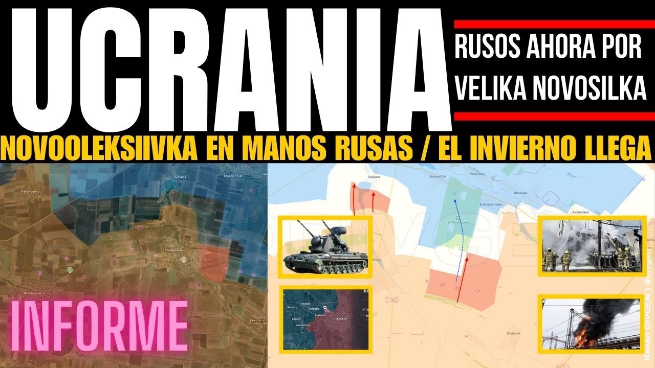 RUSOS EXTIENDEN FRENTE AHORA A VELIKA NOVOSILKA / CAPTURAN ...