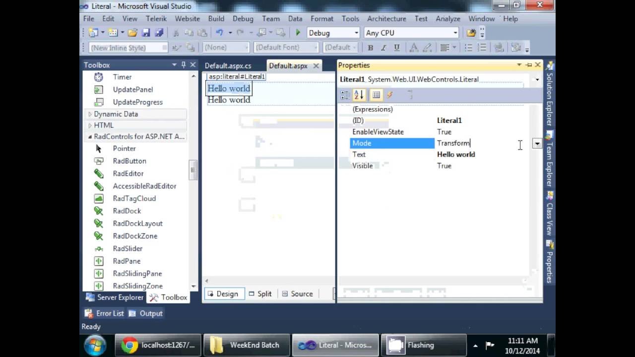 Literal Vs Label In ASP NET YouTube Literal Vs Label In ASP NET YouTube