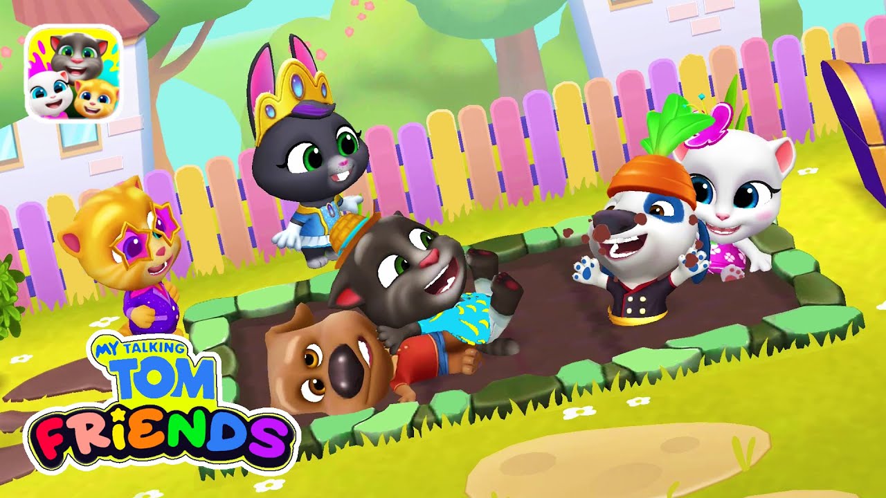 My Talking Tom Friends Gameplay Walkthrough (iOS, Android) Day Nine ...