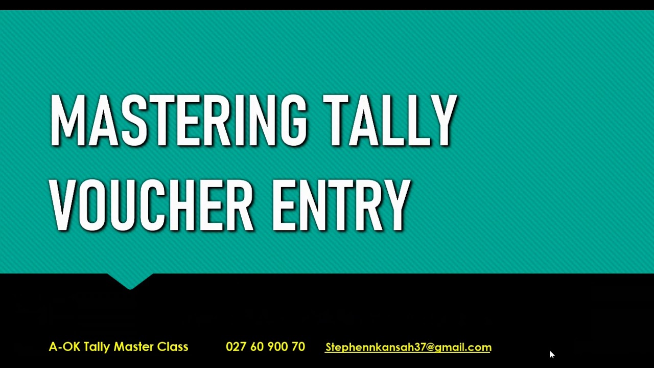 Steps To Recording Transactions In Tally 9 YouTube steps-to-recording-transactions-in-tally-9-youtube