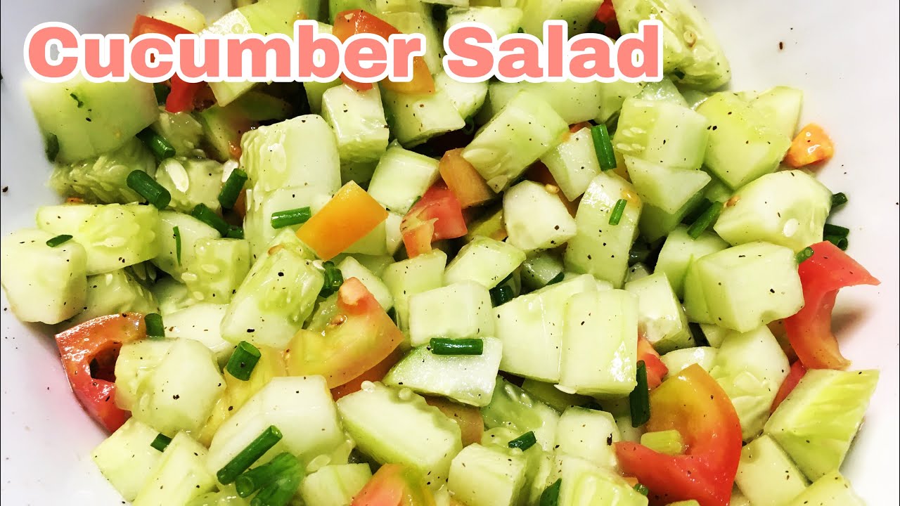 Cucumber Salad | Pipino Salad - YouTube