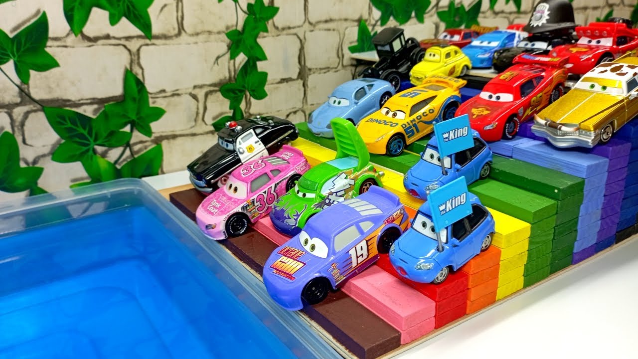 Disney pixar cars, lightning mcqueen, jackson storm, cruz ramirez, tow ...