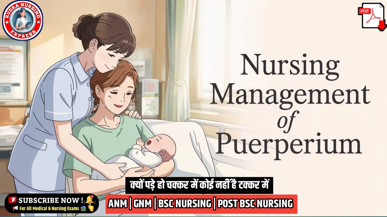 Nursing Management of Puerperium 👩⚕️📚 | Postpartum Care Explained ...