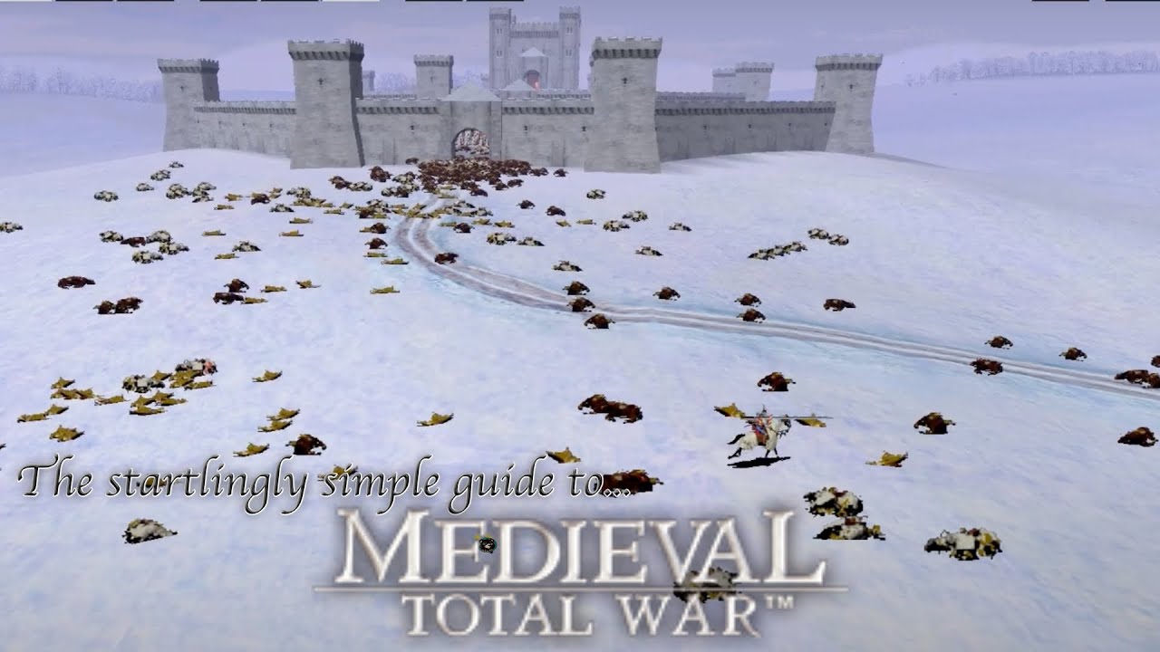 The startlingly simple guide to Medieval Total War - YouTube