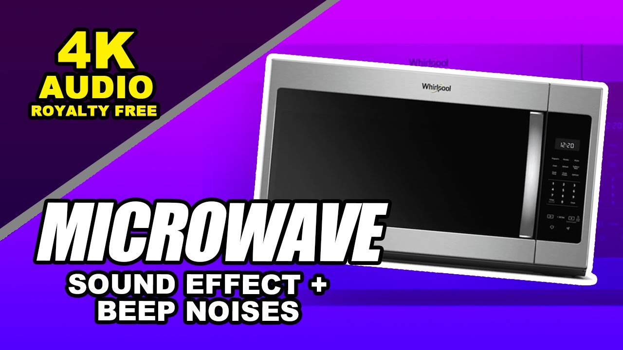 4K Microwave Sound Effect (30 sec) - YouTube