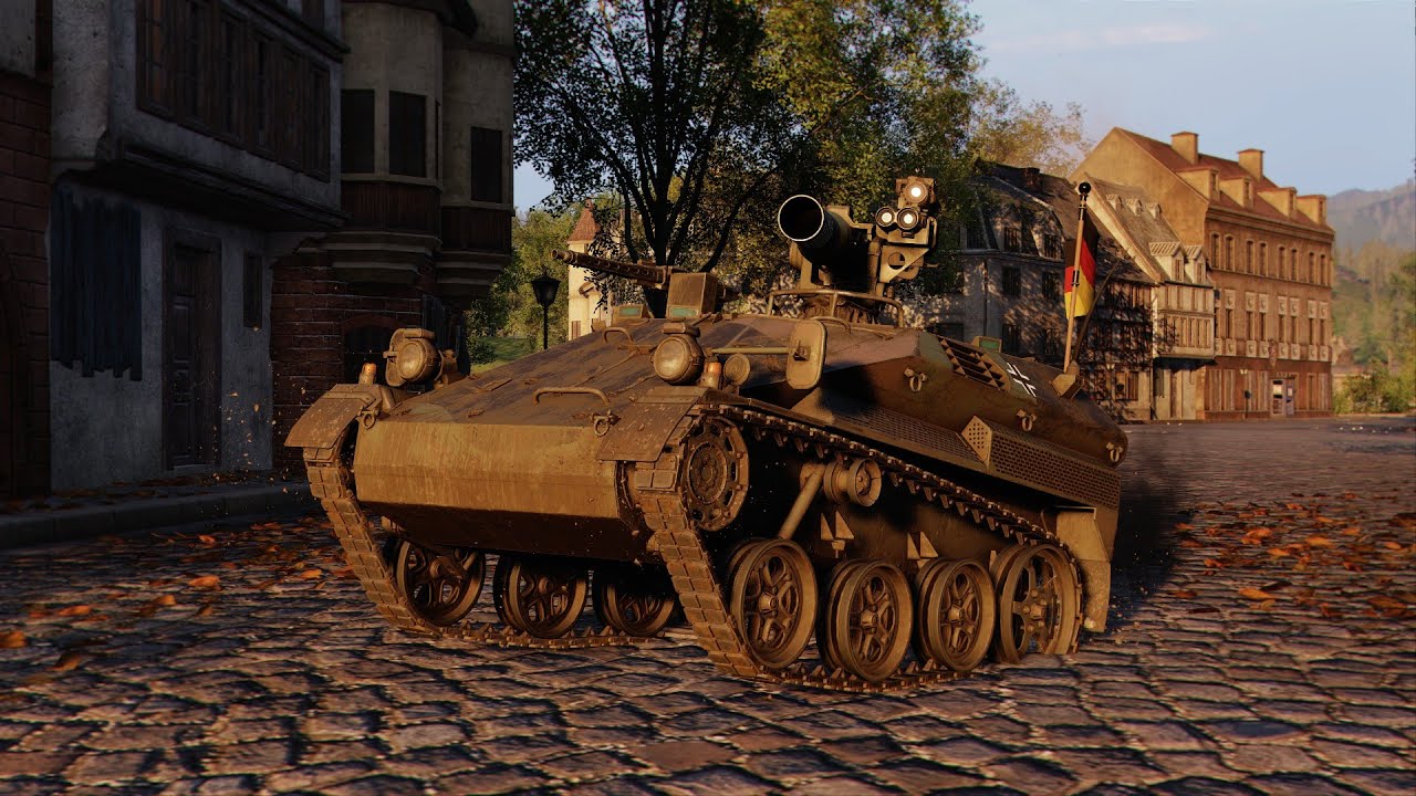 World of Tanks || Wiesel 1A1 TOW on Siegfried Line - Platoon Gameplay ...