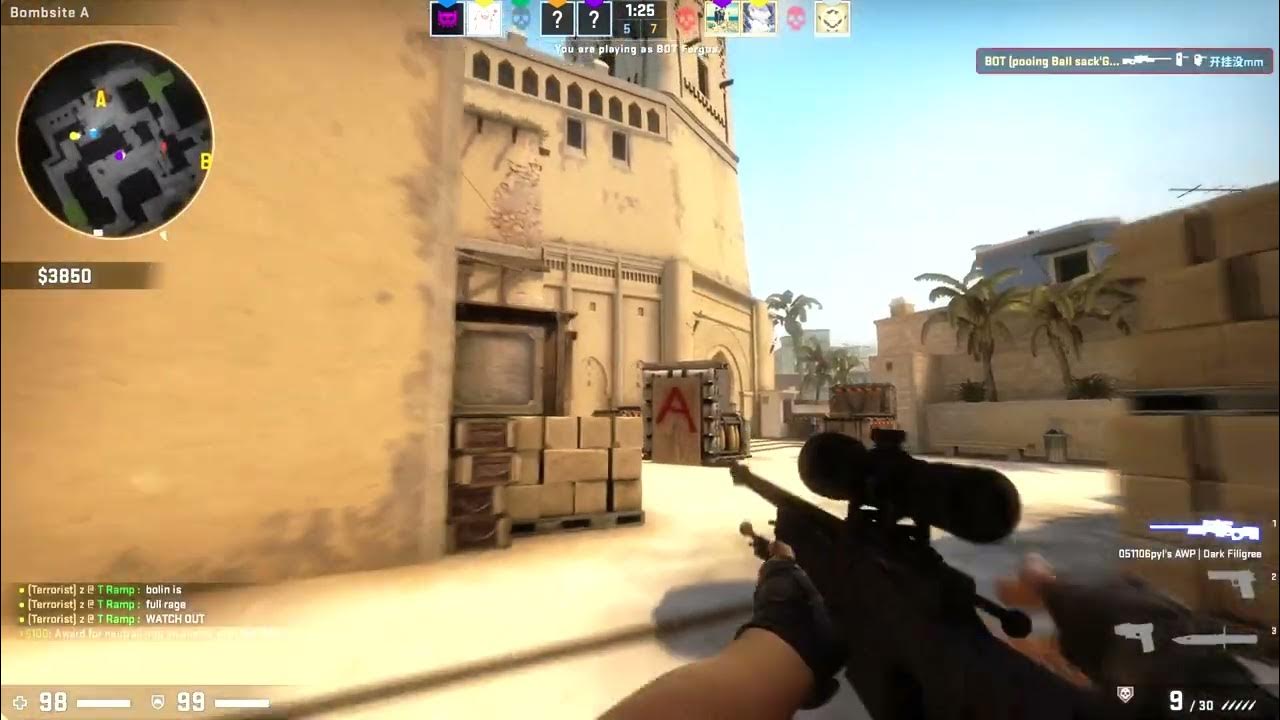 8 FOV NON PRIME GAME CSGO EPISODE OF GAMING BH (fish gaming Reupload) - YouTube