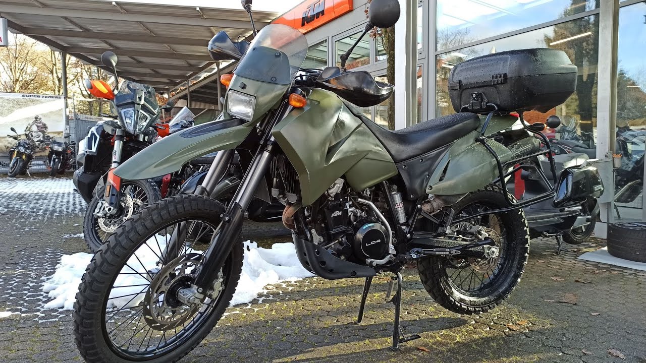 2004 KTM 400 LS-E Military - YouTube