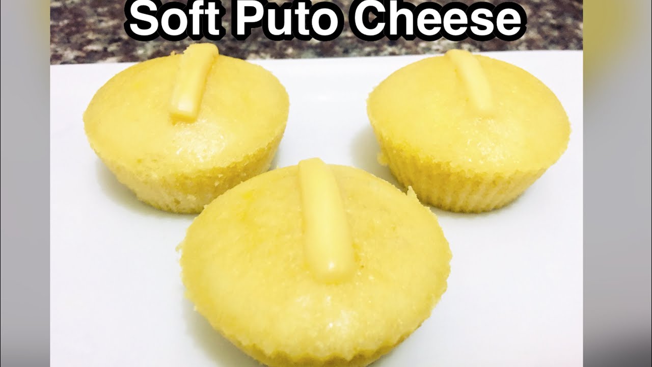 Soft Puto Cheese/ Filipino Steamed Cake - YouTube