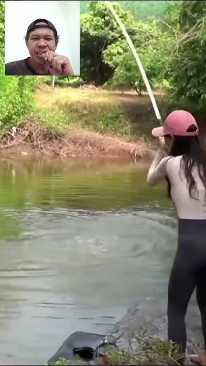 cewek mancing dapat babon - YouTube