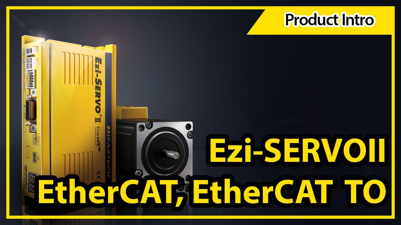 [Product Intro] Ezi-SERVOII EtherCAT, EtherCAT TO (Standard Type, Torque OFF Type) - YouTube