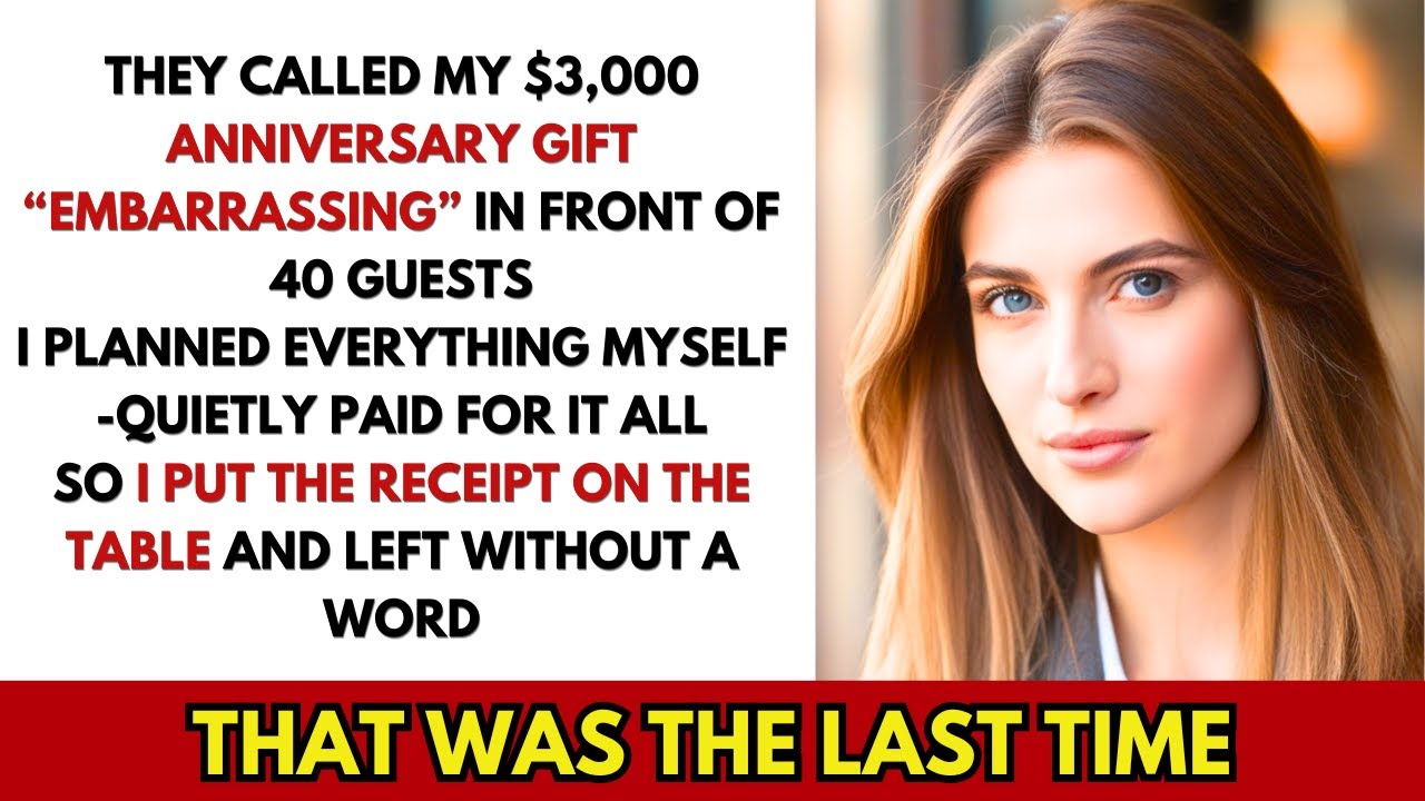 On My Parents’ 25th Anniversary, They Called My Gift “Embarrassing ...