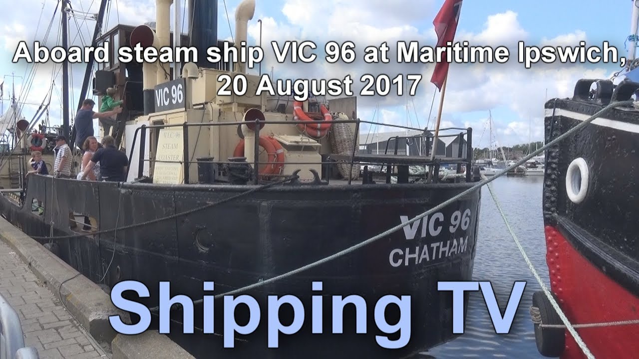 Aboard steam ship VIC 96 at Maritime Ipswich, 2017 - YouTube