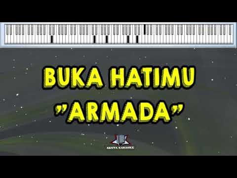 BUKA HATIMU || ARMADA || KARAOKE + LYRICS - YouTube