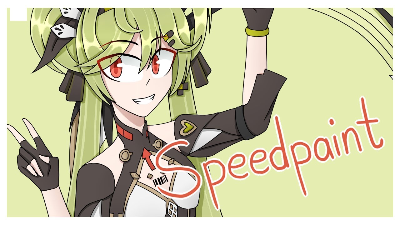 Ai-chan Speedpaint - YouTube