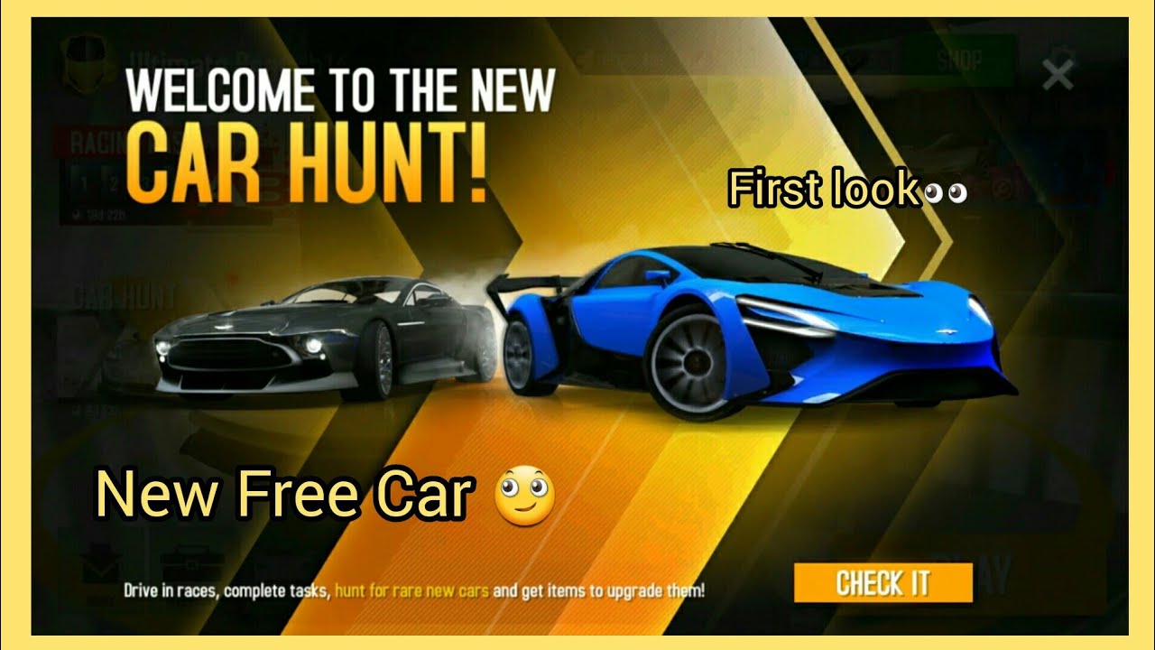 New Car Hunt - Asphalt 8|Free Car Hunt|Next Car hunt|First look👀 - YouTube