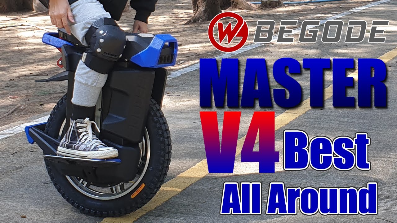 Review ล้อเดียวไฟฟ้า Begode Master V4 ล้อ 20" ฉบับใช้งานจริง! - YouTube