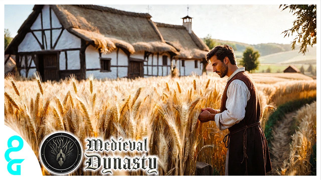 FIRST SEEDS PLANTED | MEDIEVAL DYNASTY Ep4 - YouTube