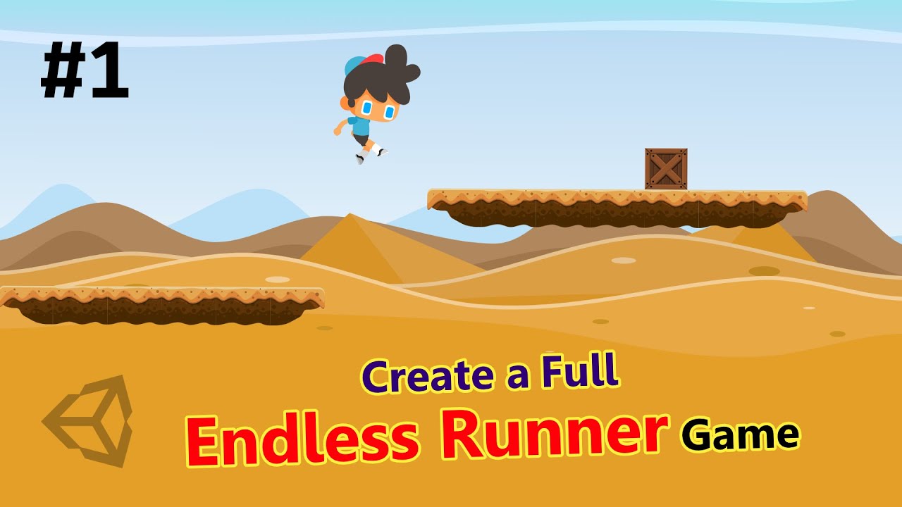 1. Create the project and import assets | Make a full Endless Runner ...