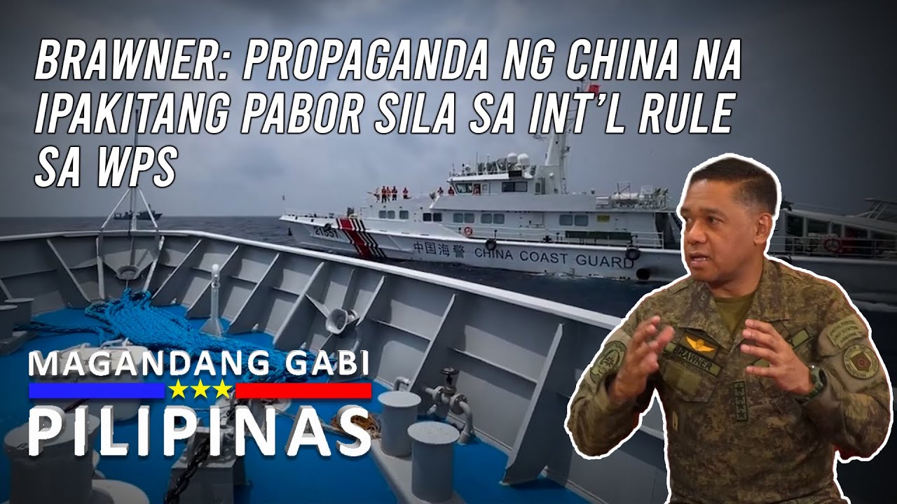 Brawner: Propaganda ng China na ipakitang pabor sila sa Int’l Rule sa ...