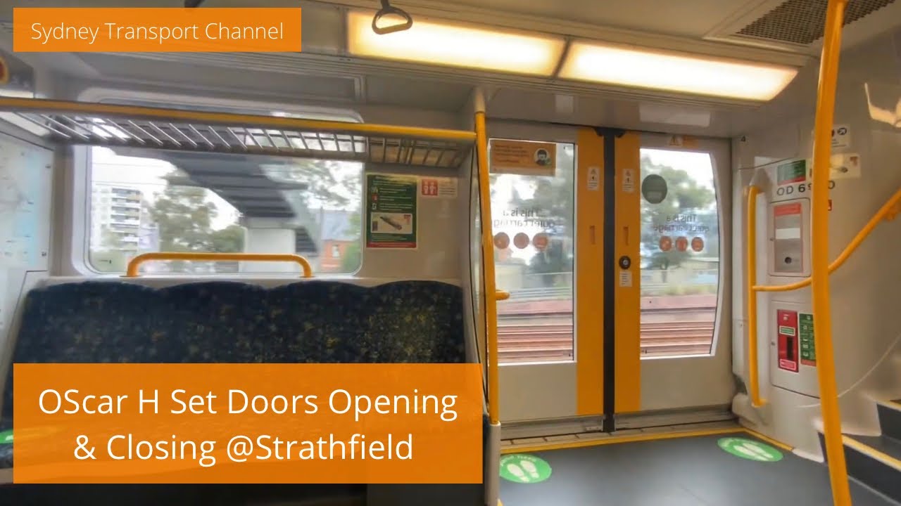 Sydney Transport Vlog: 201 Sydney Trains Oscar H Set Doors Opening And ...