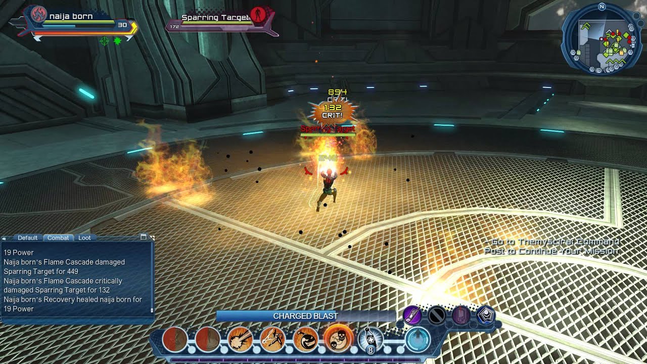 DC Universe Online Fire new Awesome mechanic - YouTube