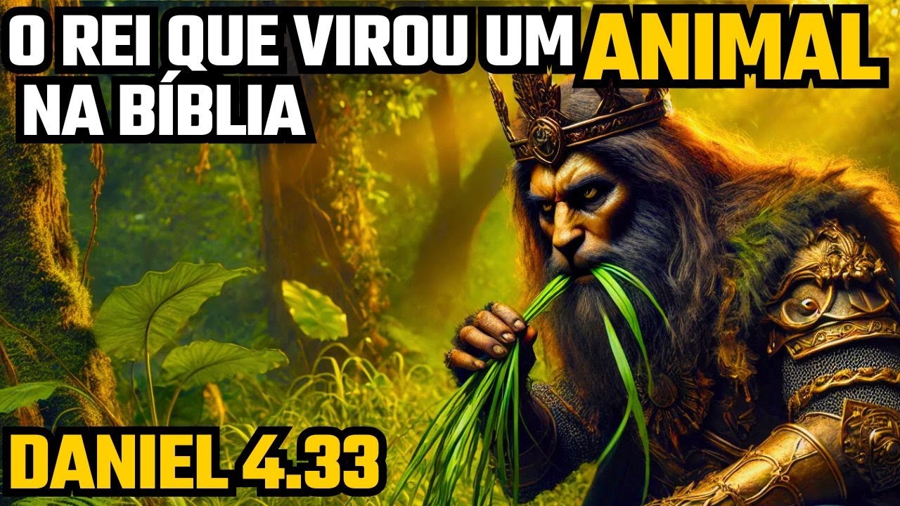 A História do Rei que Deus fez virar ANIMAL — O Castigo divino de ...