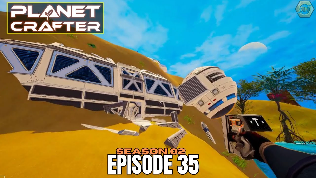 Found More Crash Sites! The Planet Crafter Gameplay [S02E35] - YouTube