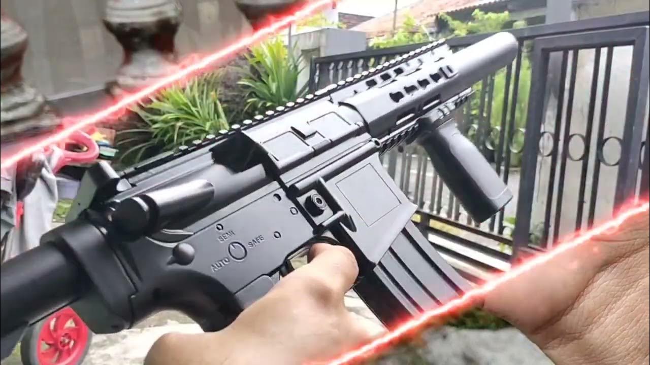 D'Cobra M416 Spring Convert Aeg/Elektrik AR15 Chikuby/Pendek (CQB), FPS 370'an. simpel tapi ...