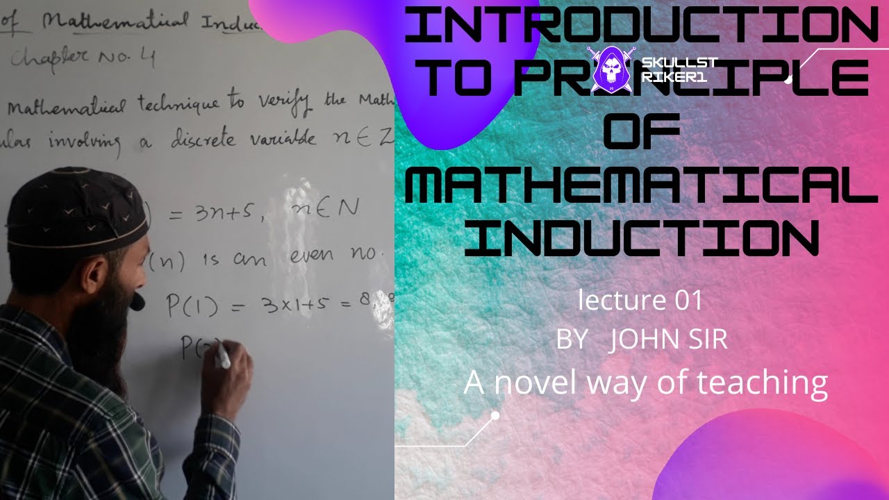 INTRODUCTION TO PRINCIPLE OF MATHEMATICAL INDUCTION/lecture 01 - YouTube