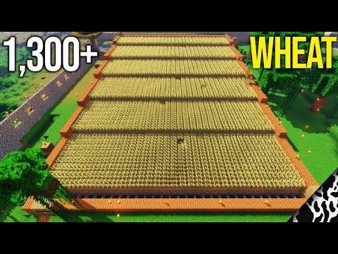 I Build Wheat Farm In Minecraft Survival Series | #4 | @lukhkhabrothers ...
