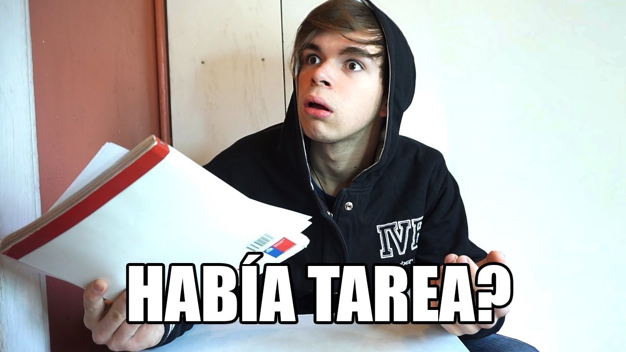 CUANDO TIENES TAREA | EL COLEGIO - YouTube