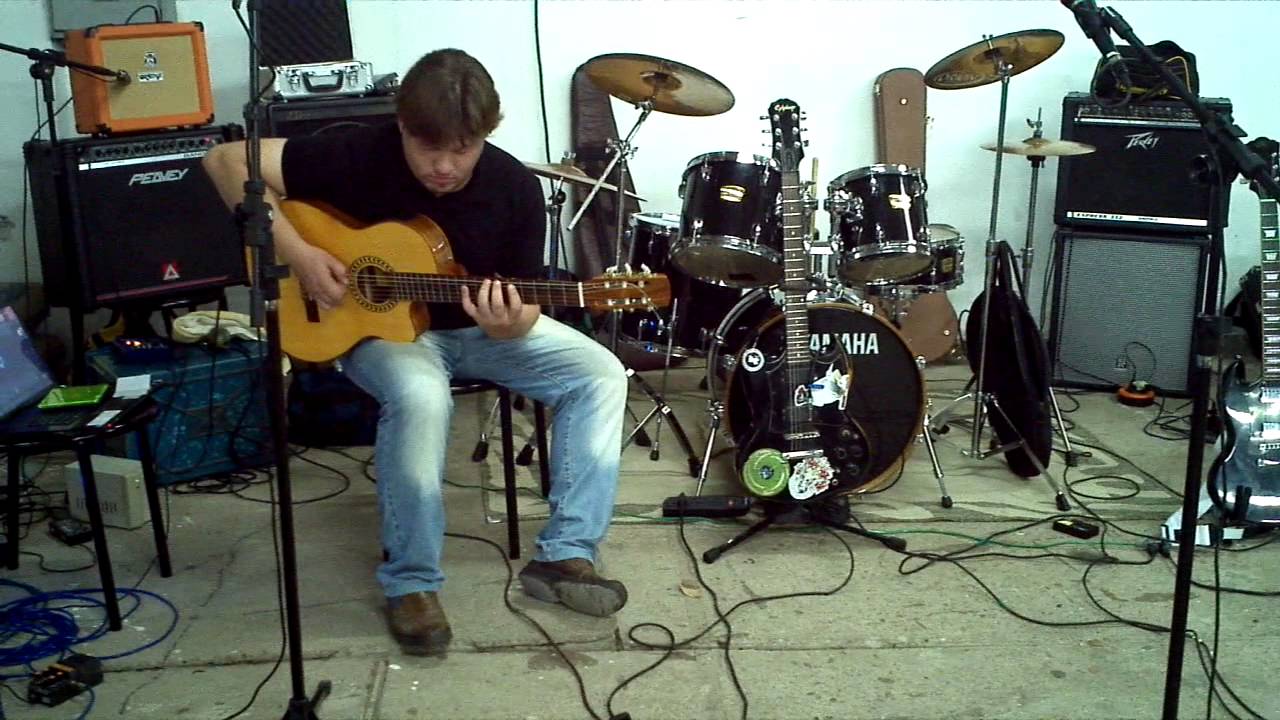 Free Soloing over "Born on the Bayou" - YouTube