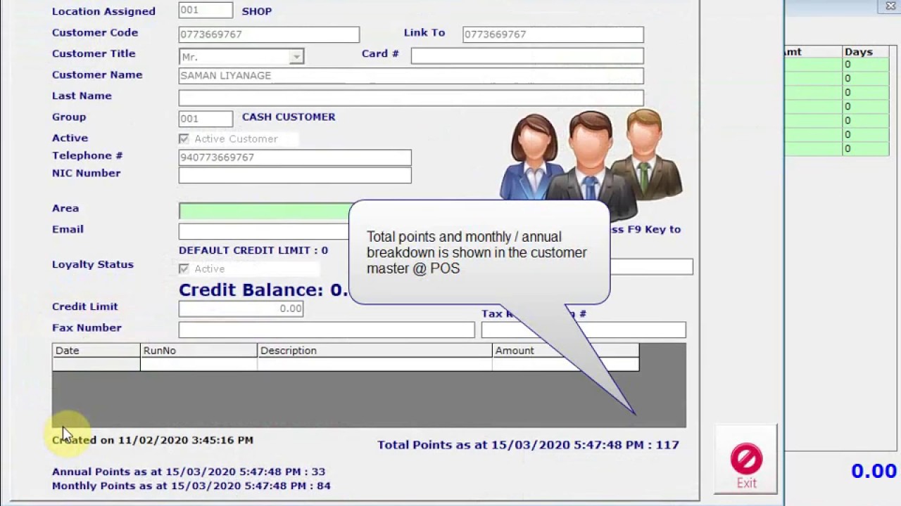 Annual & Monthly Points Deductions @ POS - YouTube