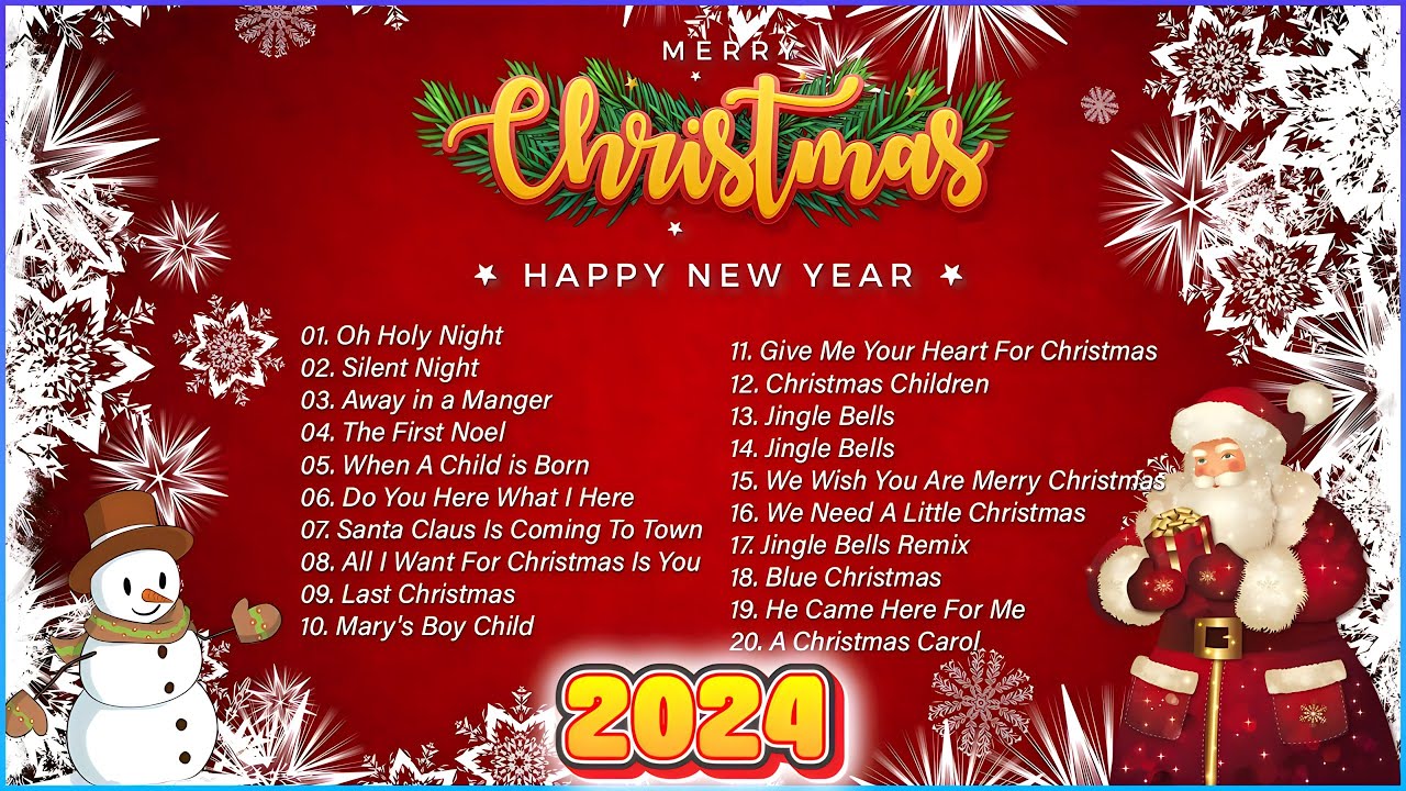 Top 100 Christmas Songs of All Time 🎄1 Hour Christmas Music Playlist ...