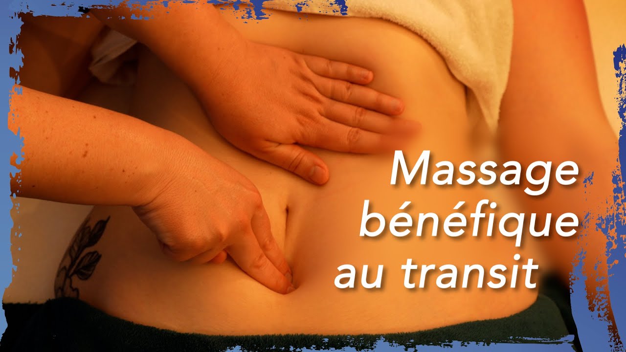 MASSAGE DU VENTRE - MASSAGE CONSTIPATION - Ballonnement et gaz - YouTube