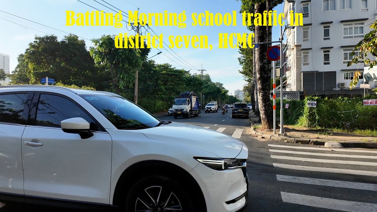 Crazy school traffic in HCMC, a memorable night at Number Five Bar plus ...