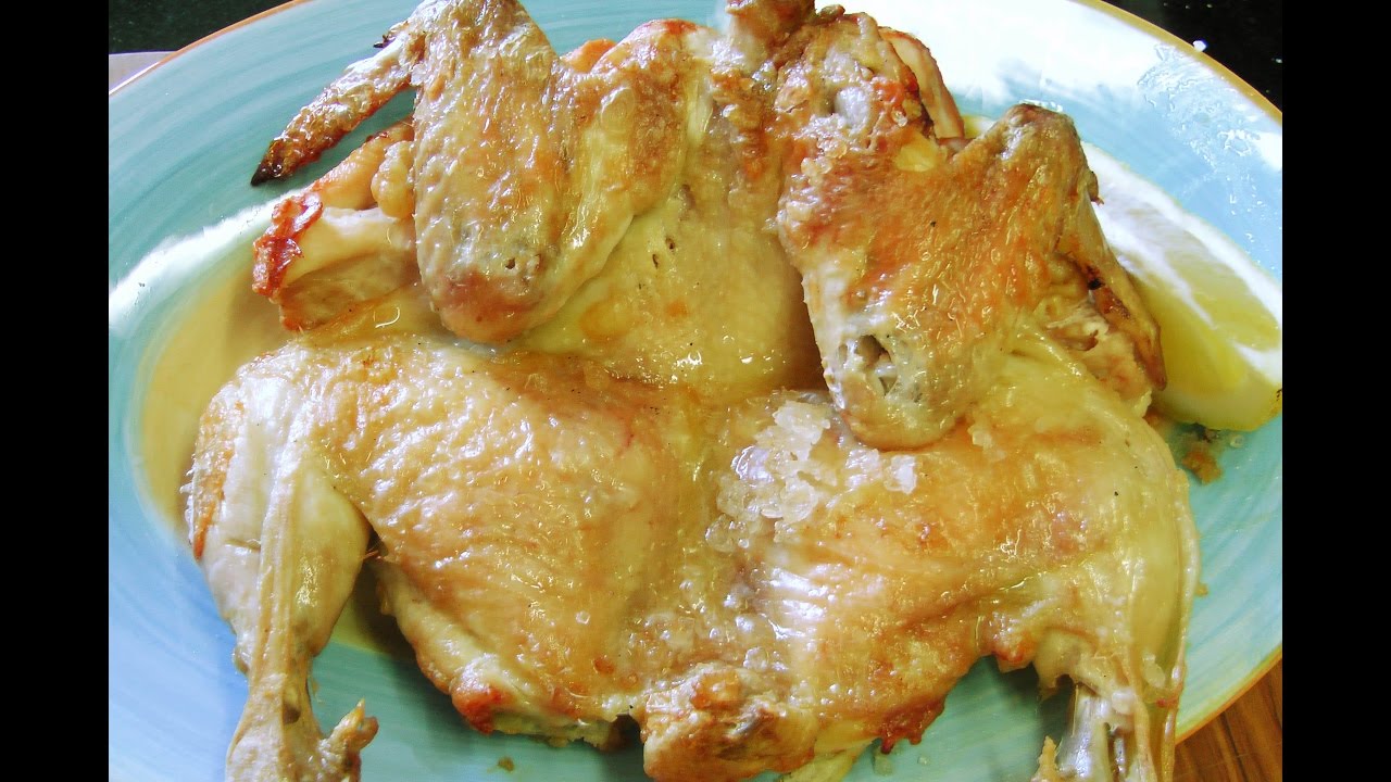 POLLO CROCANTE A LA SAL FACIL y DORADO Chicken Salt - YouTube