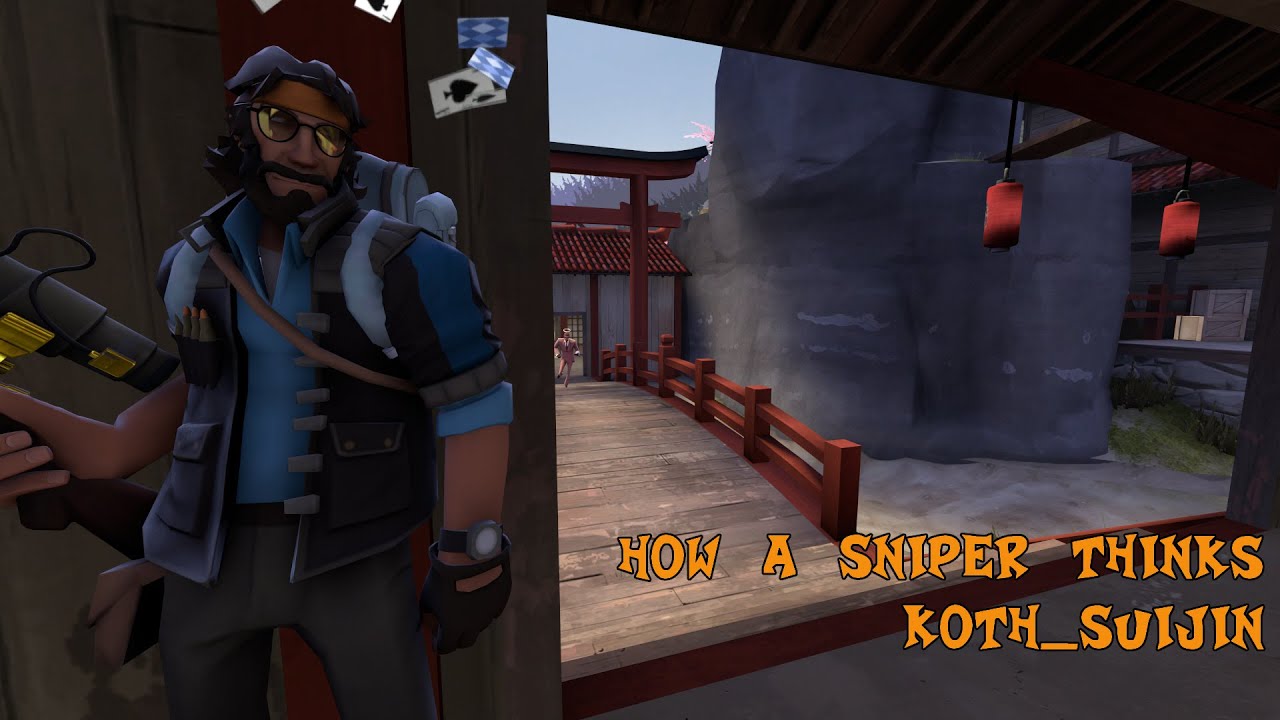 How A Sniper Thinks: koth_suijin (TF2 Commentary) - YouTube