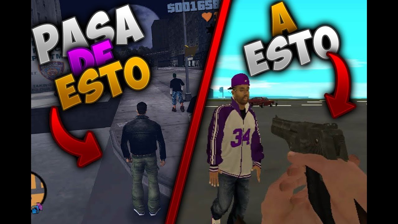MOD PRIMERA PERSONA PARA GTA 3 - YouTube