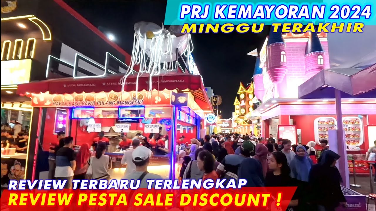 PRJ KEMAYORAN 2024 PALING BARU | JAKARTA FAIR 2024 KEMAYORAN - YouTube