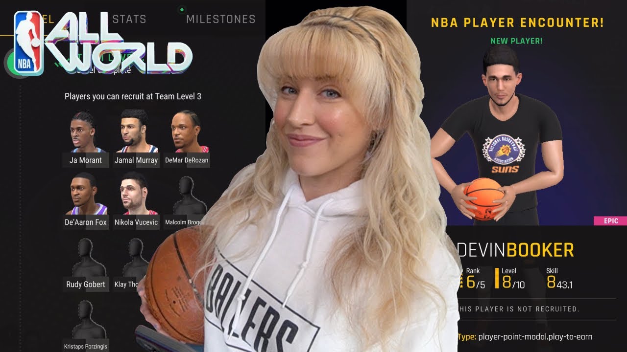 RECRUITING MY FIRST EPIC PLAYER IN NBA ALL-WORLD!!! - YouTube