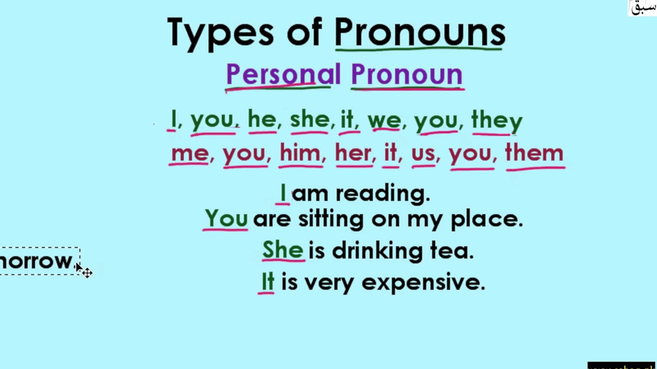 Personal Pronouns