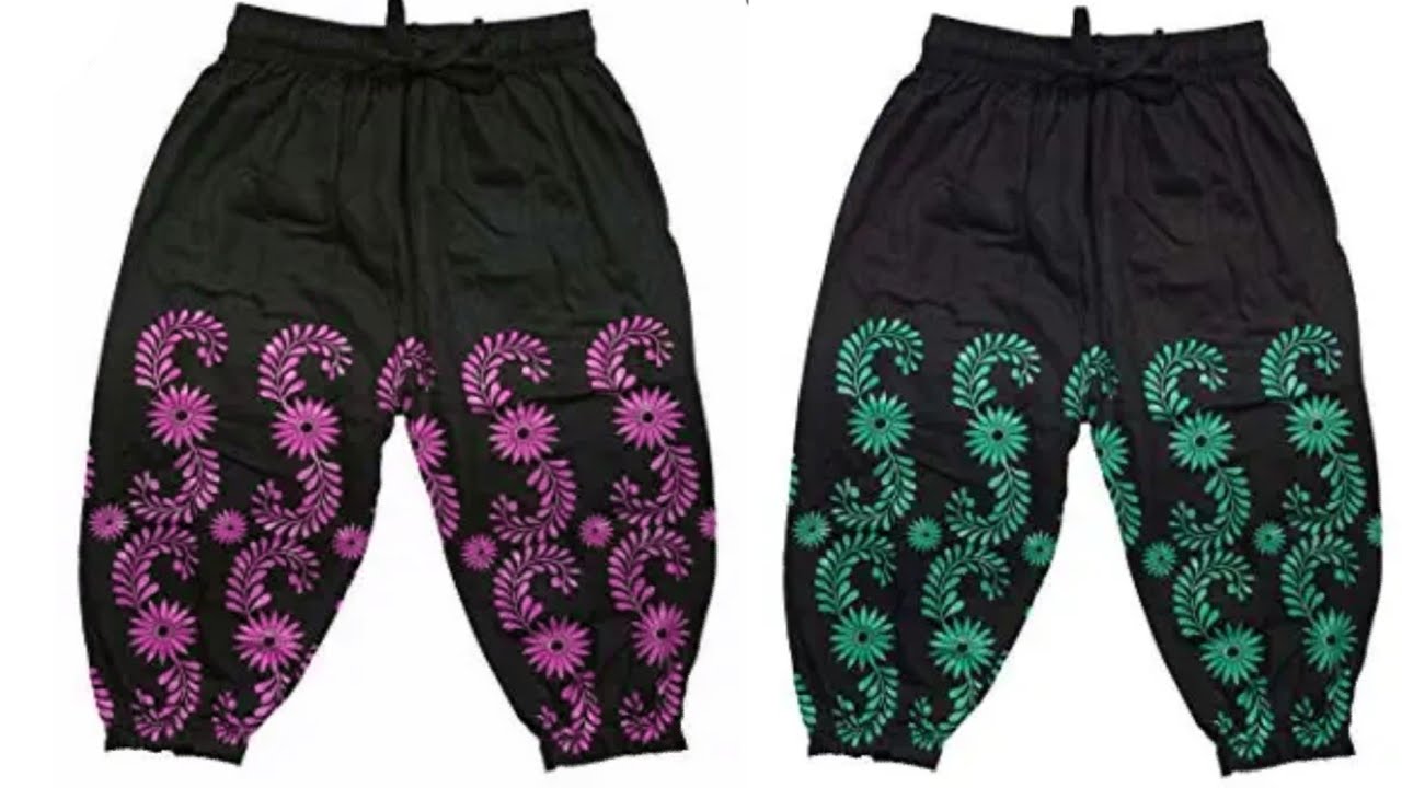 Simple capri cutting and stitching.(very easy method)👍👍👌👌 - YouTube