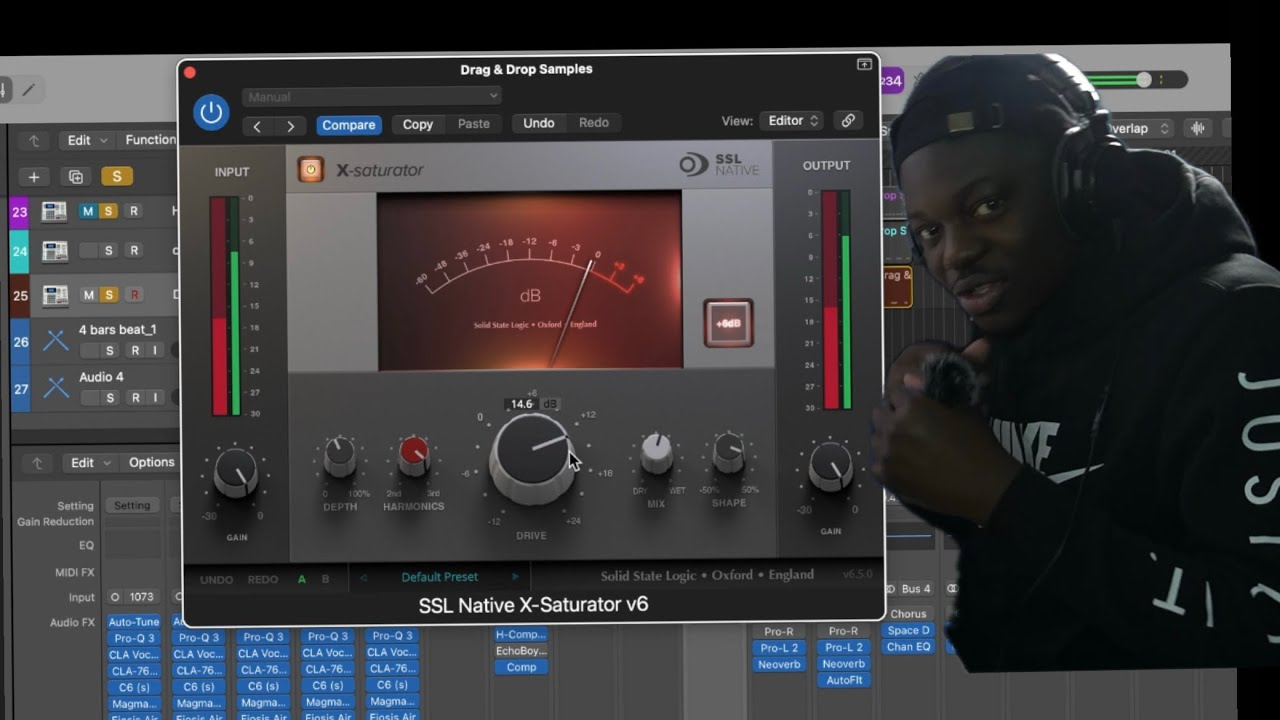 Solid State Logic X-Saturator Analog Distortion Plug-in.Let’s try it on drums and bass - YouTube