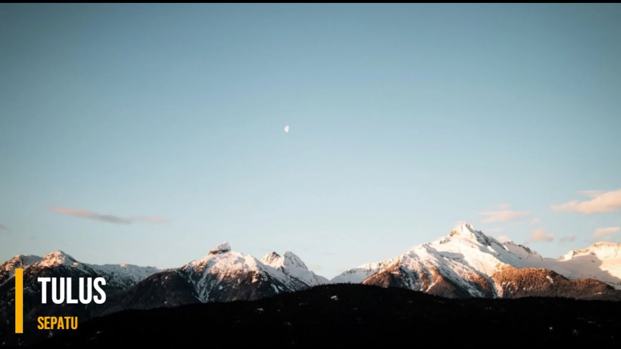 Tulus - Sepatu (Lyrics) - YouTube