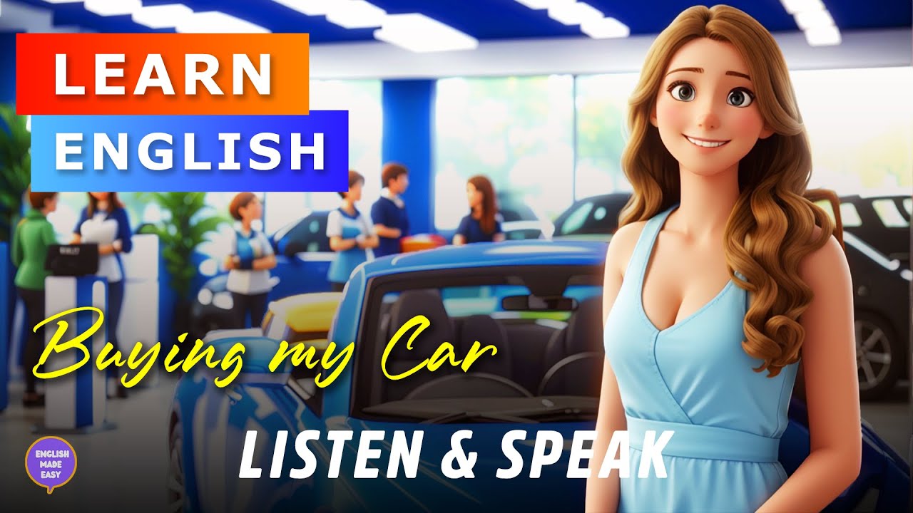 🚗💨 Buying a Car | English Vocabulary Lesson | Learn Through Stories ...