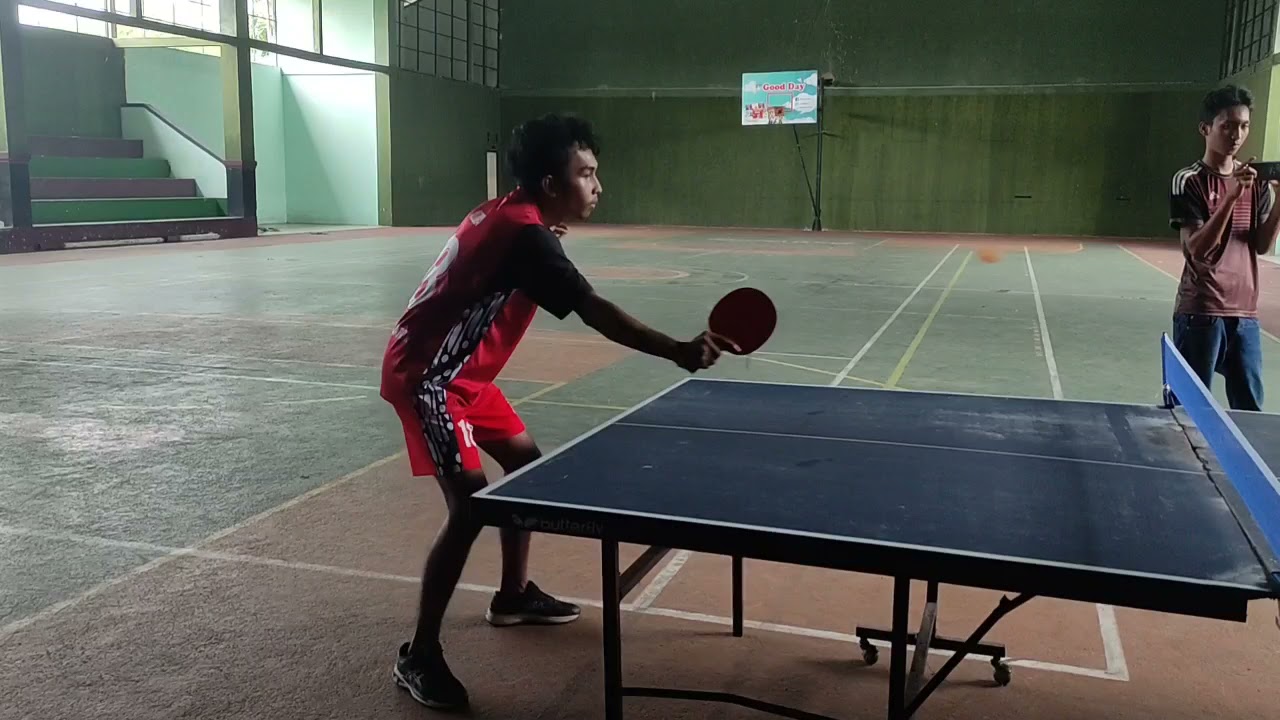 Teknik Chop Tenis Meja - YouTube