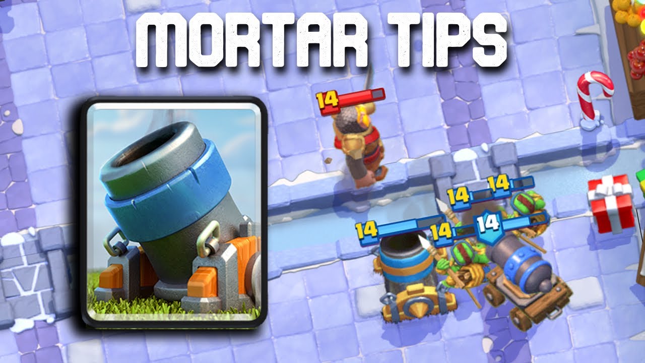 How I use Mortar in my Clash Royale deck - YouTube